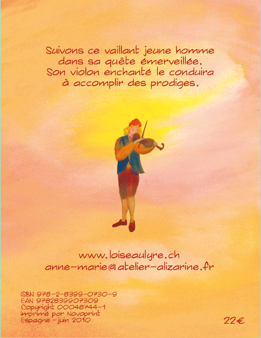 Le violon enchant - dos du livre